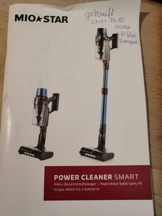 Staubsauger Mio Star Power Cleaner Smart (Gebraucht) in Münchenstein ...