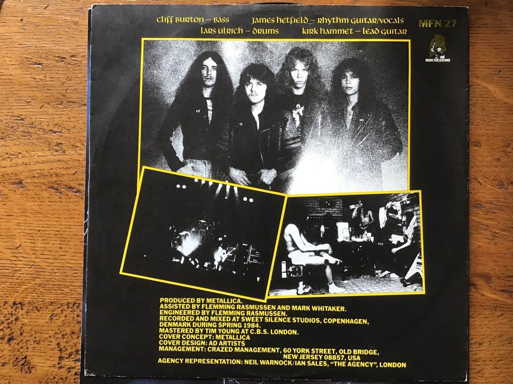 Metallica heavy metal LP (Gebraucht) in für CHF 40 – mit Lieferung auf ...