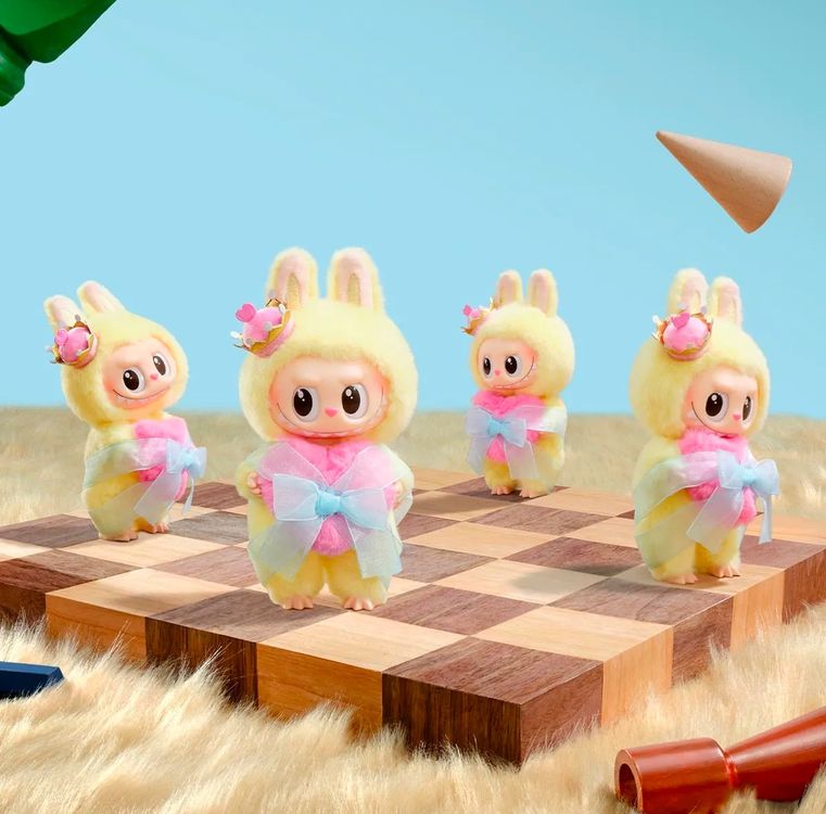 Pop Mart Labubu The Monsters Let’s Checkmate Series Plush (Nuovo e nell ...