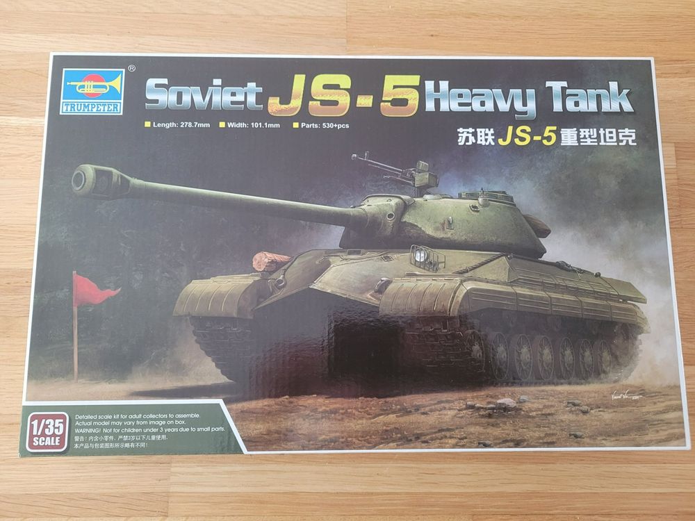 Trumpeter 09566 JS-5 IS-5 Soviet Heavy Tank 1/35 | Kaufen auf Ricardo