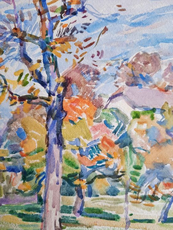 HERMANJAT ABRAHAM AQUARELLE SIGNÉE | Kaufen auf Ricardo