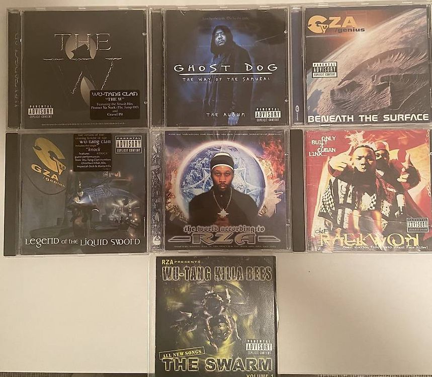 Classic Hip Hop CD,s / WU-TANG Sammlung (Gebraucht) in Gossau SG für ...