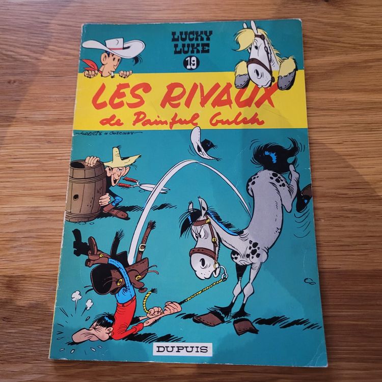 BD Cotée Lucky Luke 19. Les Rivaux De Painful Gulch 1964 (D'occasion) à ...
