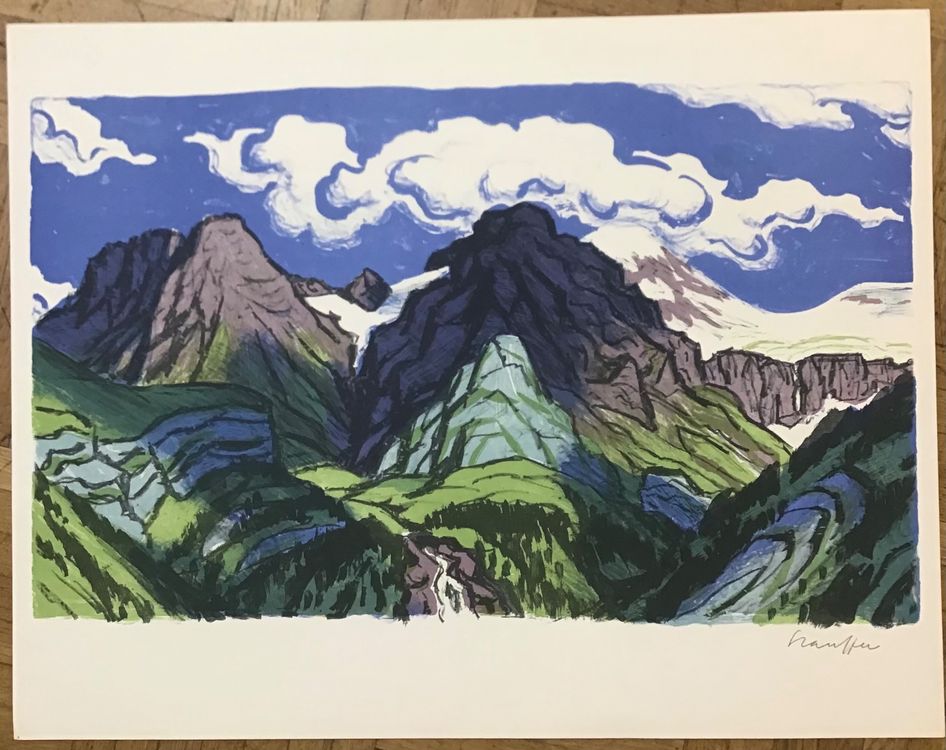 Fred STAUFFER (1892-1980) Lithographie Handsigniert (Gebraucht) in Root für CHF 55 – mit ...