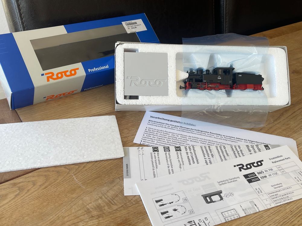 ROCO 33232 H0e: ÖBB/BBÖ 798.101 Dampflokomotive (Neu und ...