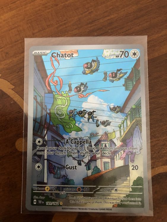 Pokemon Karte Chatot (Neu und originalverpackt) in Worb für CHF 5 – mit ...