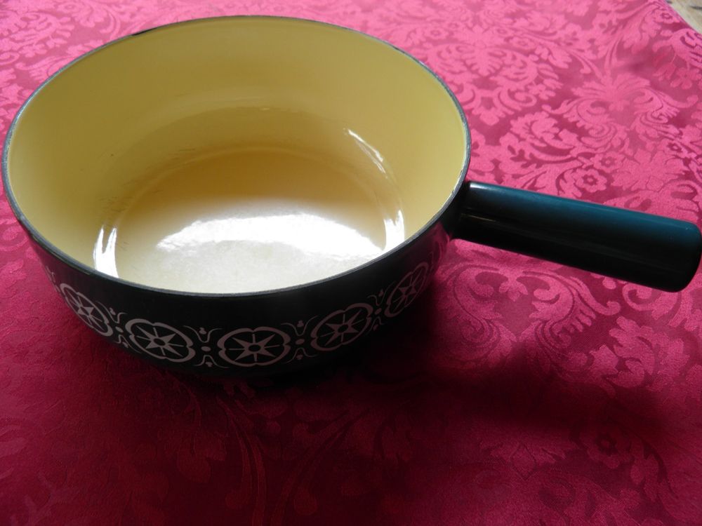 Vintage Fondue Caquelon, Guss/Emaille | Kaufen auf Ricardo