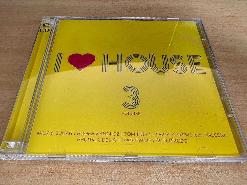 O3 Various – I Love House 3 - 2 CD (Gebraucht) in Rikon im Tösstal für ...