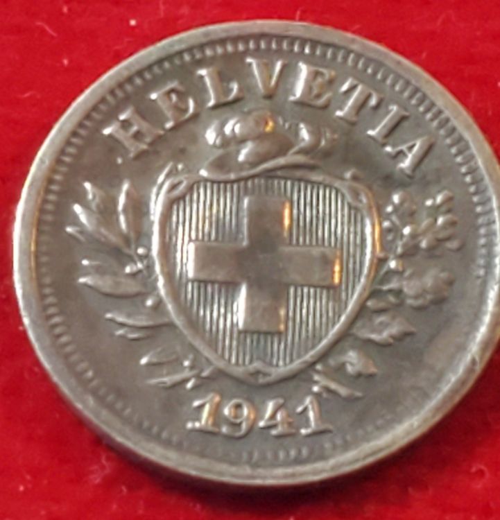 Schweiz 1 Rappen 1941 (Gebraucht) in Zürich für CHF 0.9 – mit Lieferung auf Ricardo kaufen