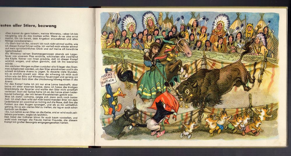 Mecki Bei den indianern hammerich & Lesser Hamburg 1960 (Gebraucht) in ...