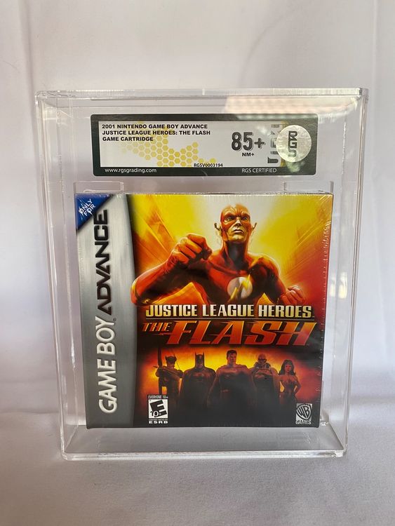 NINTENDO GAME BOY ADVANCE Spiel - THE FLASH - RGS 85+ NM+ (Neu und ...