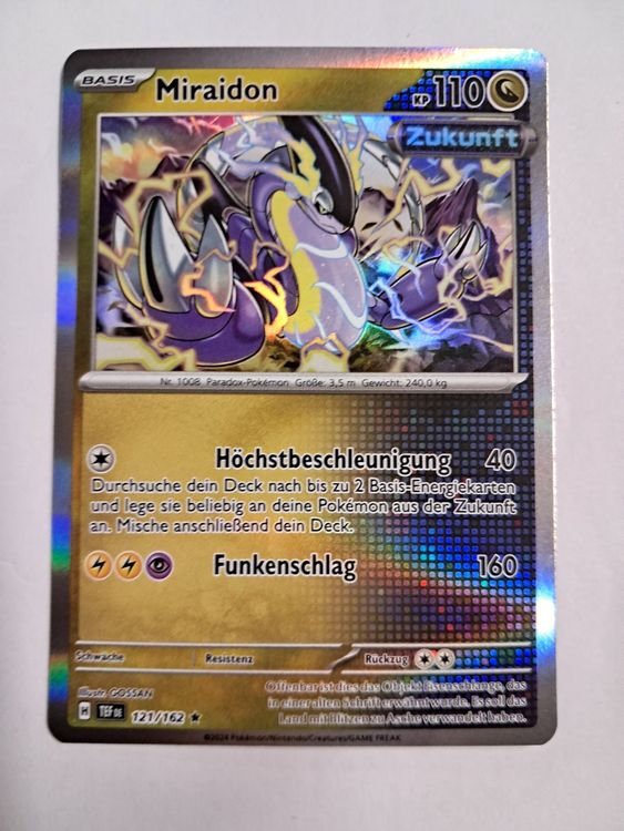 Pokémon-Karte Miradon (Neu (gemäss Beschreibung)) in Weinfelden für CHF ...