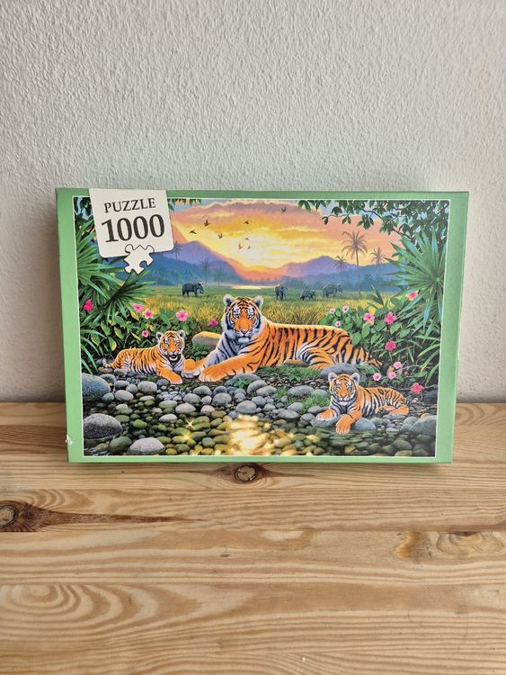 Tiger Puzzle mit 1000 Teile (Gebraucht) in Luzern für CHF 5 – mit ...