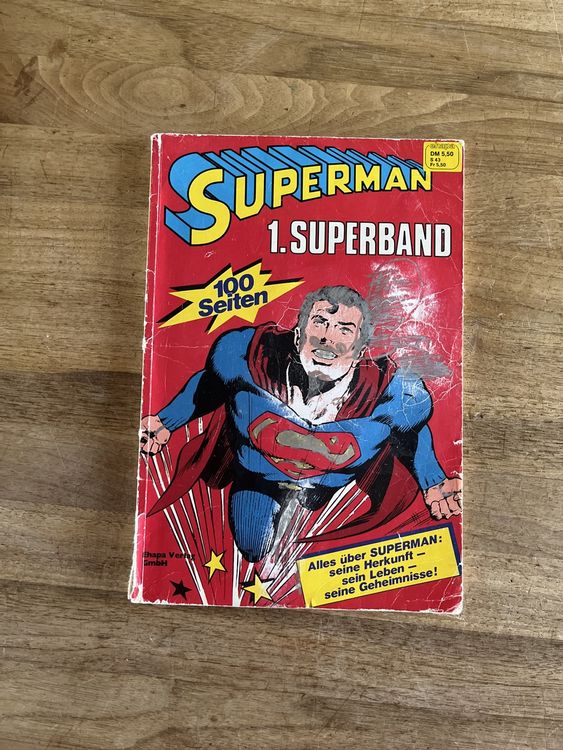 Superman 1. Superband Comic-Heft von 1981 - Top fuer Sammler (Gebraucht ...