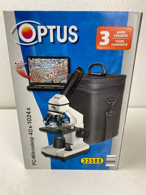 Optus PC-Mikroskop 40x1024X N 6399 | Kaufen auf Ricardo