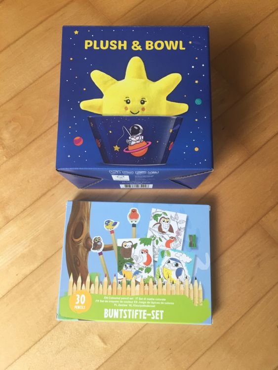 Süsse Geschenkidee Plüsch Sonne-Schale & Stifte (Neu und originalverpackt) in Henggart für CHF ...