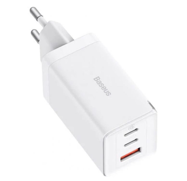 Baseus GaN5 Pro Schnellladegerät 2C+U 65W EU - Weiß (CCGP120 | Kaufen ...
