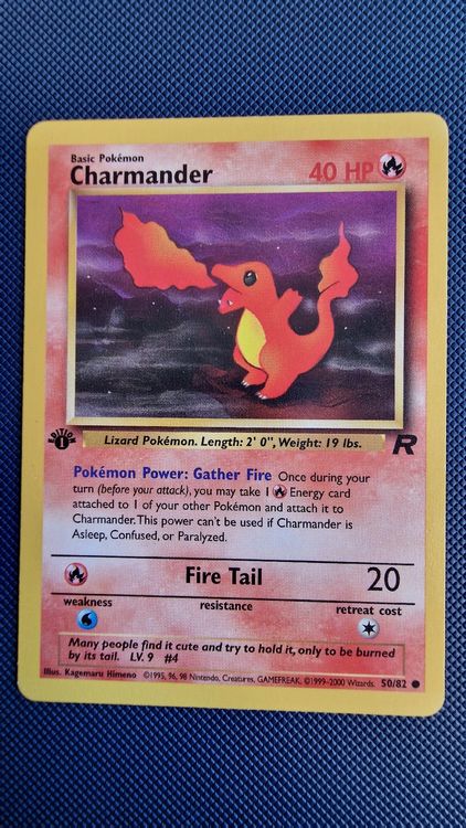 Charmander [1st Edition] #50 – Pokémon Team Rocket (Gebraucht) in ...