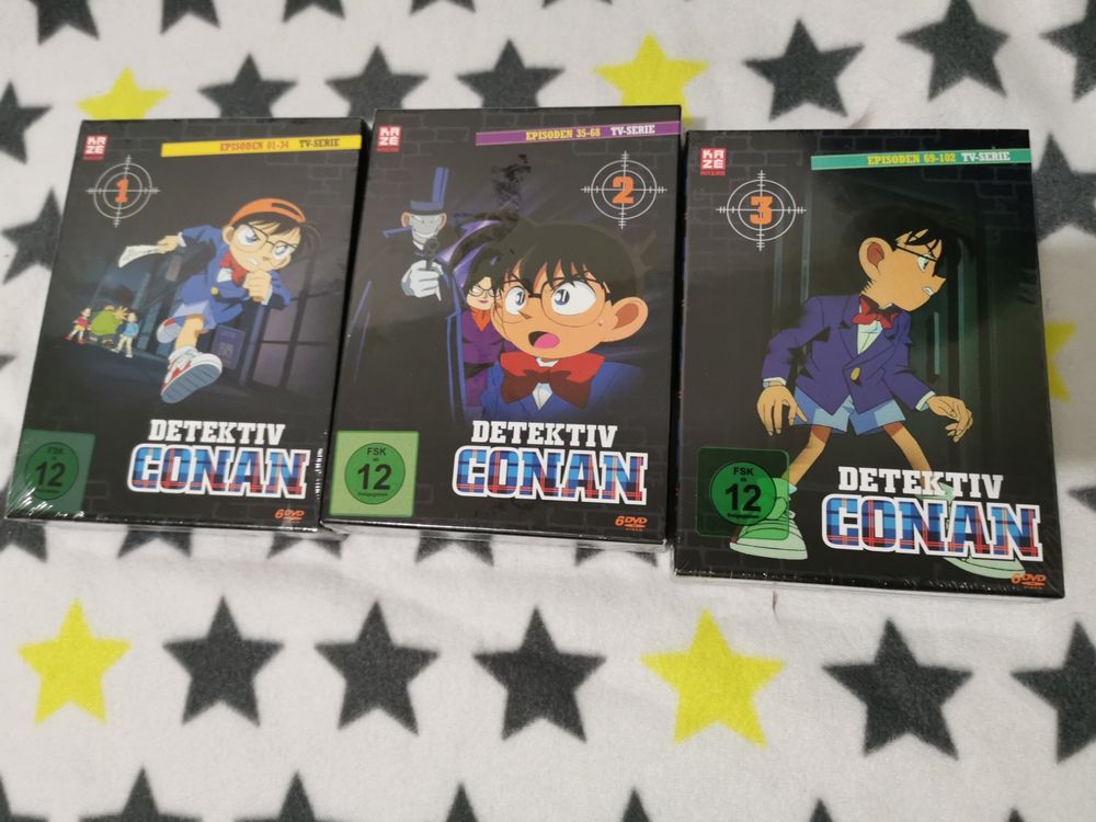 Detektiv conan DVD Box 1-3 | Kaufen auf Ricardo