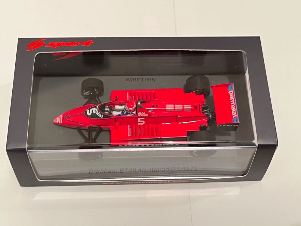 F1 Brabham BT48 Alfa Romeo Monza 1979 Lauda - 1:43 - Rarität (Neu und ...