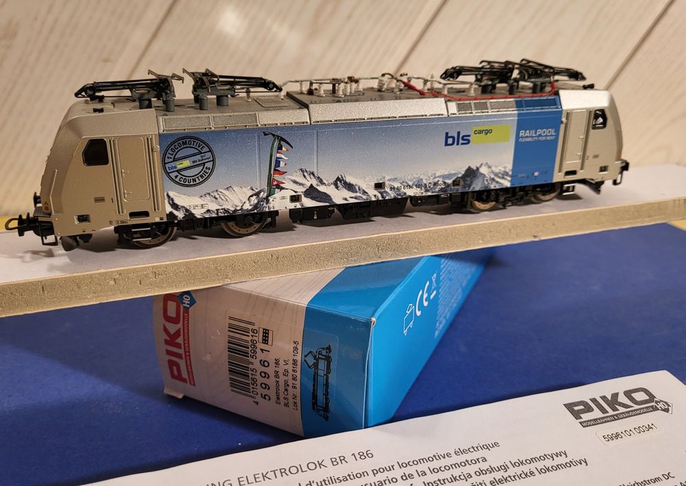 BLS - PIKO - 59961 - BLS Cargo Lok BR 186 - Ep VI - NEU | Kaufen auf ...