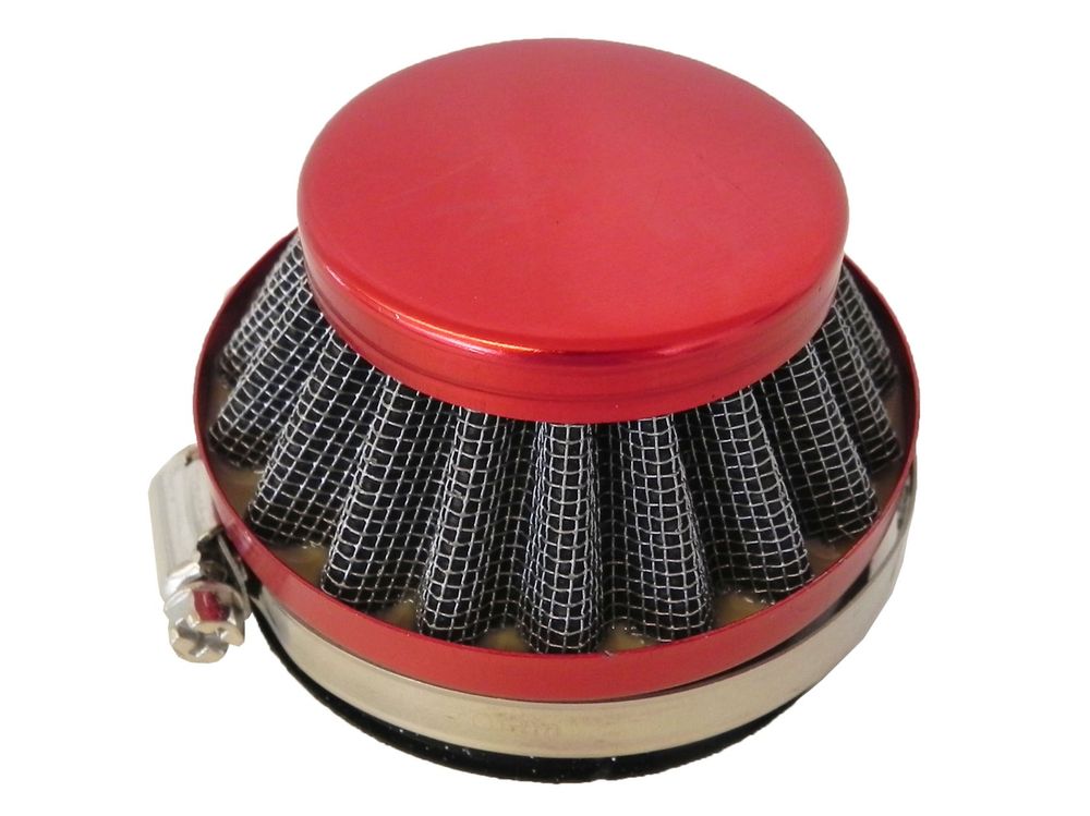 TUNING Sportluftfilter – Rennvergaser – Rot (Neu und originalverpackt ...