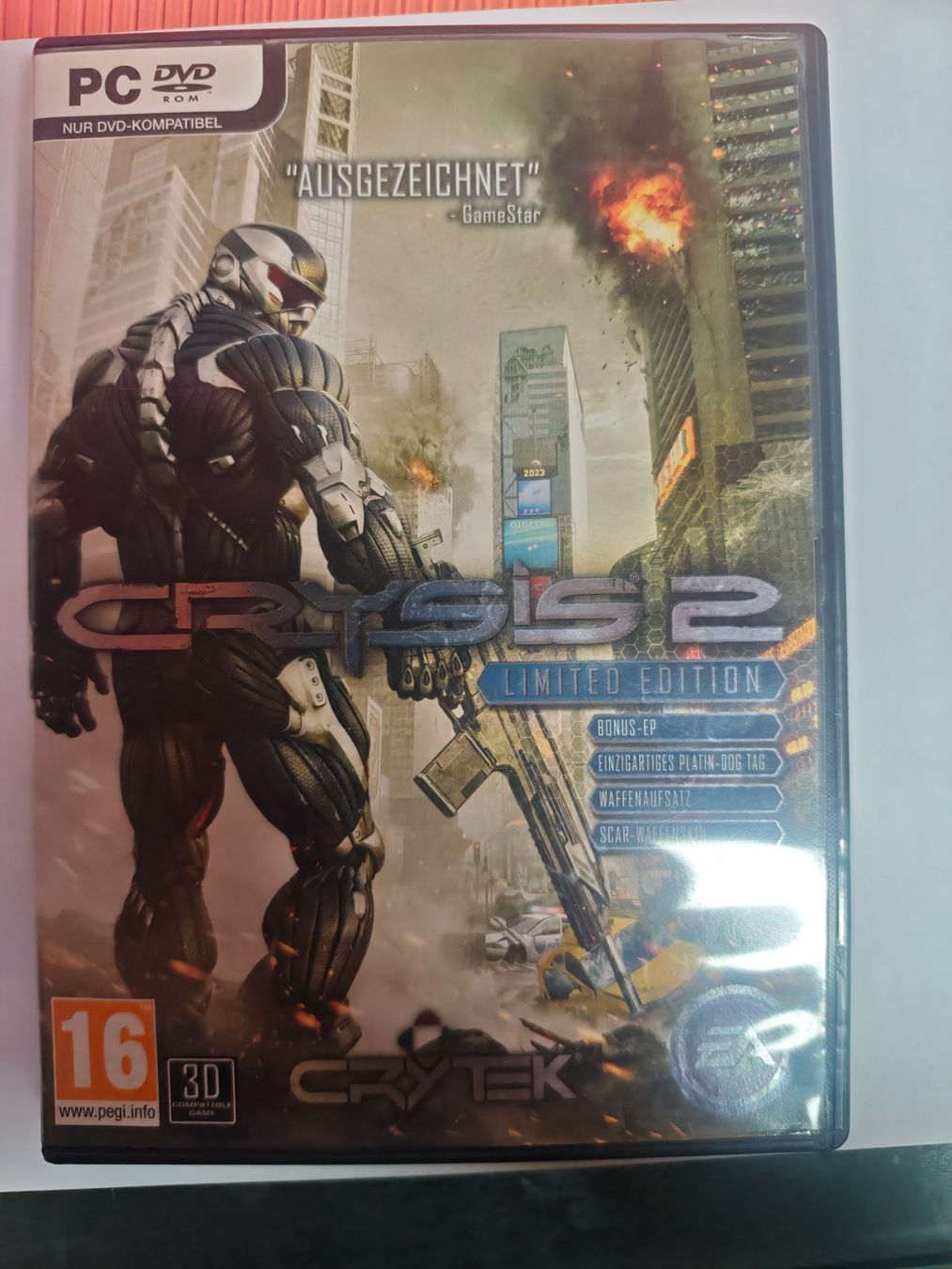 Crysis 2 - Limited Edition - PC DVD - Top Zustand! (Gebraucht) in ...