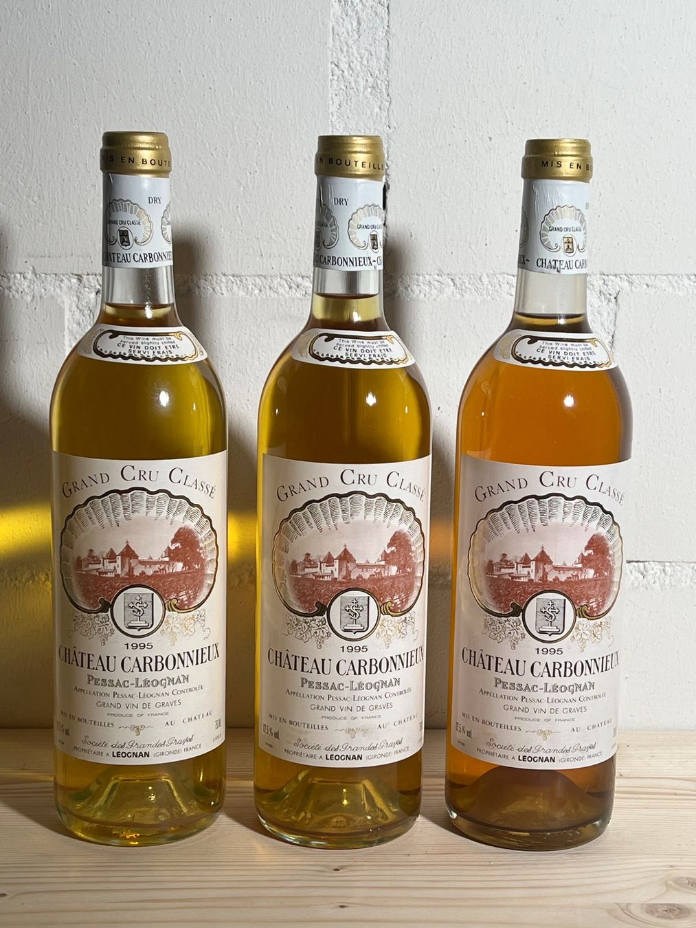 Black Friday -60% – Ch.Carbonnieux Blanc Gr. Cru Pessac 1995 (Gebraucht) in Root für CHF 59 ...