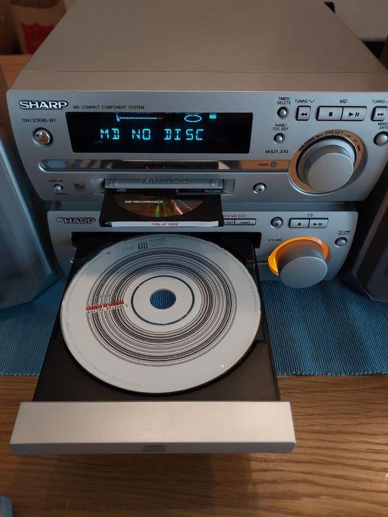Sharp MD MX10H Stereoanlage, Minidisk, CD, Radio (Gebraucht) in für CHF ...