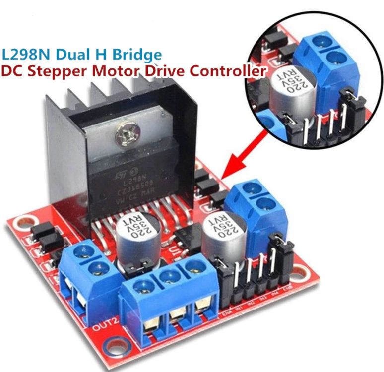 Modul L298N Stepper Motor Driver Board (Neu und originalverpackt) in ...