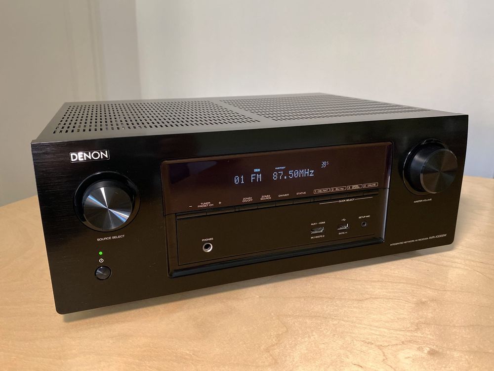 Av Receiver Denon AVRX1300WBKE2 7.1 Surround AV-Receiver Für 349 Hifi ...