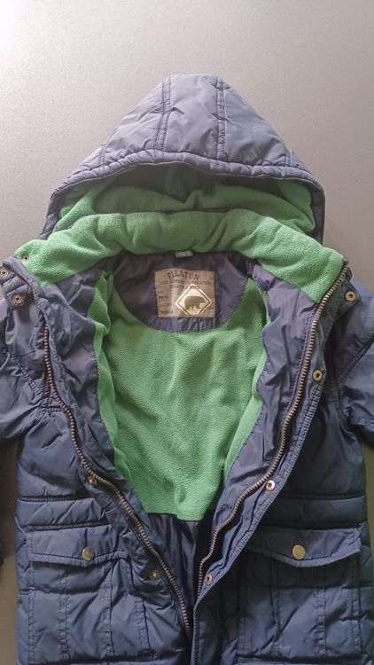 Gut erhaltene, warme Winterjacke, Grösse 122 (Gebraucht) in Buochs für ...