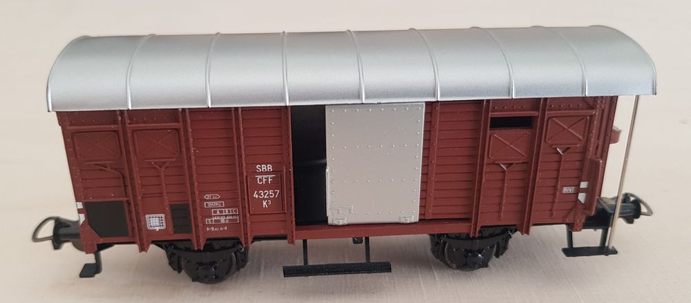 MÄRKLIN - SBB-CFF Güterwagen K3 43257 - wagon couvert | Kaufen auf Ricardo