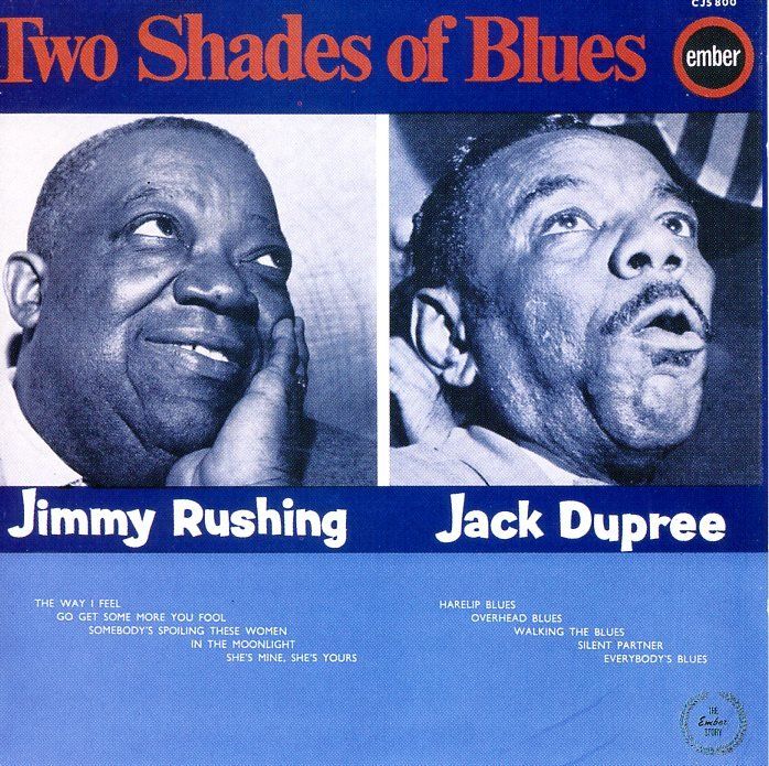 CD - JIMMY RUSHING / JACK DUPREE Two Shades of Blues | Kaufen auf Ricardo