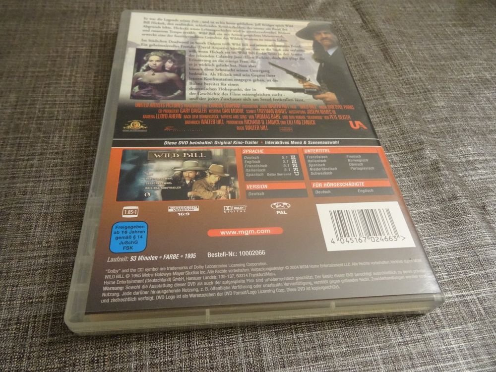 DVD Wild Bill - Western-Klassiker mit Jeff Bridges! (Gebraucht) in Olten für CHF 6 – mit ...