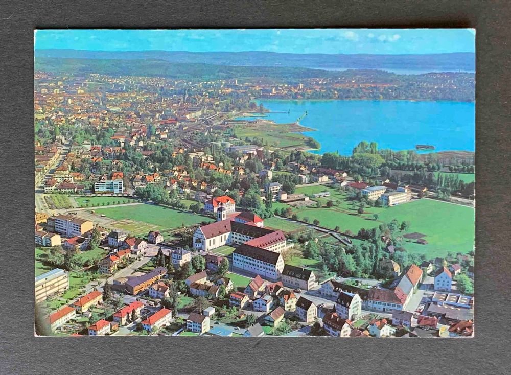 AK Kreuzlingen und Konstanz Flugaufnahme (Gebraucht) in Goldau für CHF ...