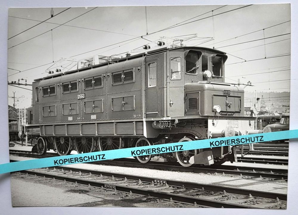 SBB - Ae 3/6 I - 10660 - Originalphoto (SBB) - 18 x 12 cm | Kaufen auf ...