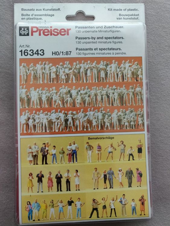 Preiser 16343 H0 Figuren OVP | Kaufen auf Ricardo