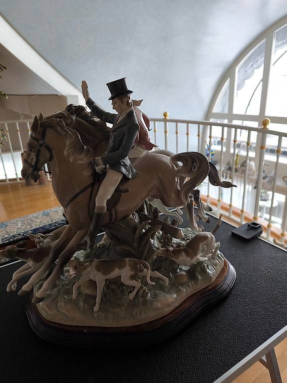 Lladro Porzellan Skulptur "die Jagd" Limited Edition (Gebraucht) in ...