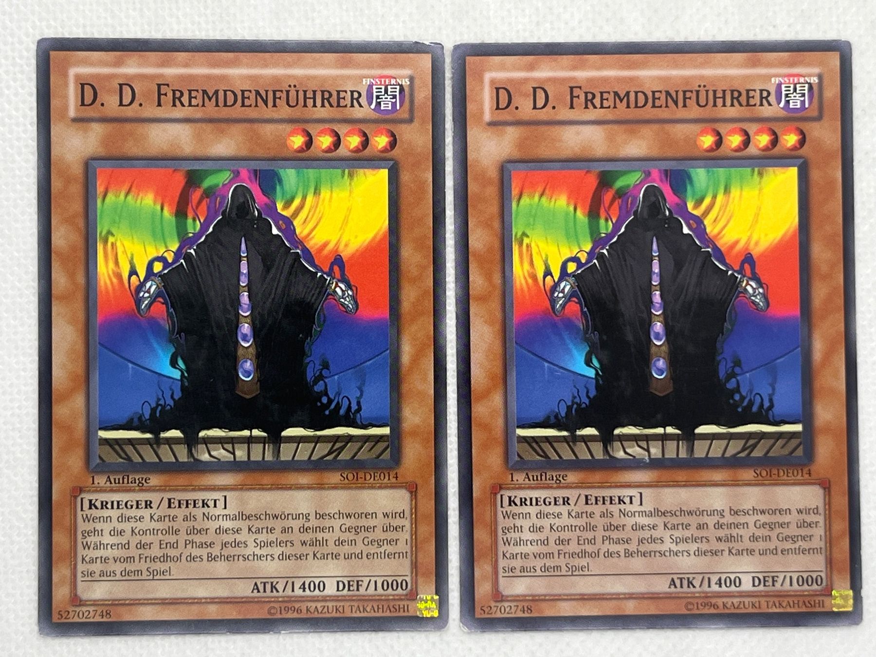 2x D.D. Fremdenführer - SOI-DE014 - Yu-Gi-Oh! Karte, Top! (Gebraucht ...