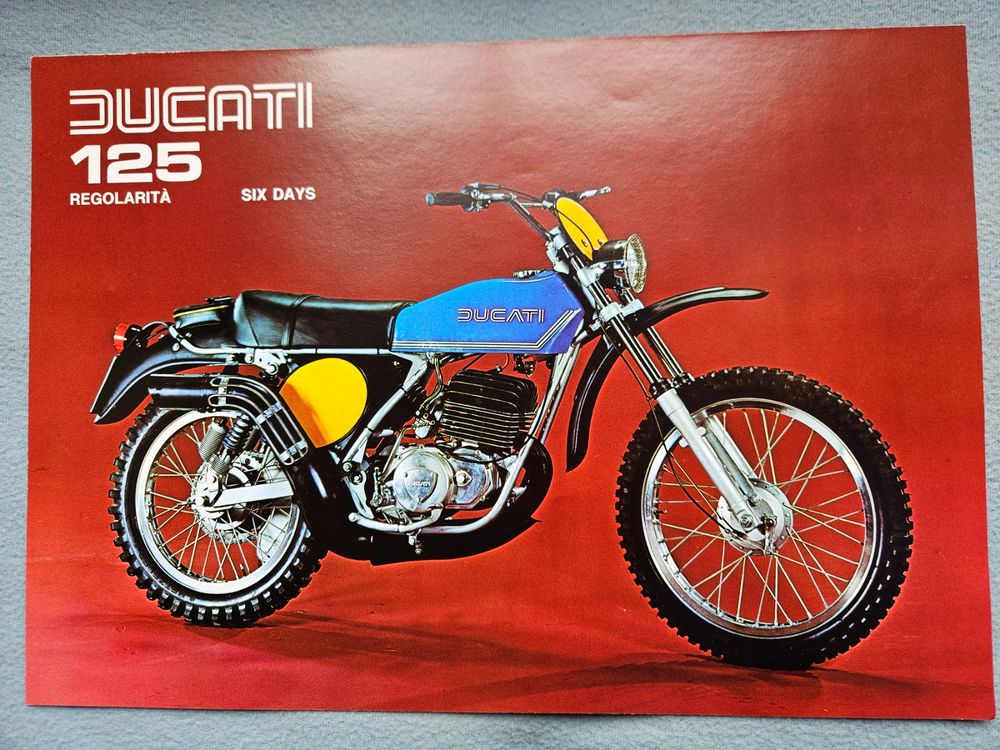 Spannende Ducati 125 Ccm Bildnull