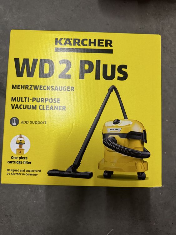 Kärcher WD 2 Plus Mehrzwecksauger - Top Zustand! (Neu und ...