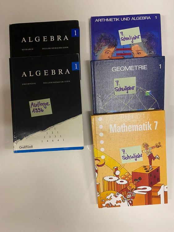 Lehrmittel Sekundarstufe (Gebraucht) in Mettmenstetten für CHF 30 – mit Lieferung auf Ricardo kaufen