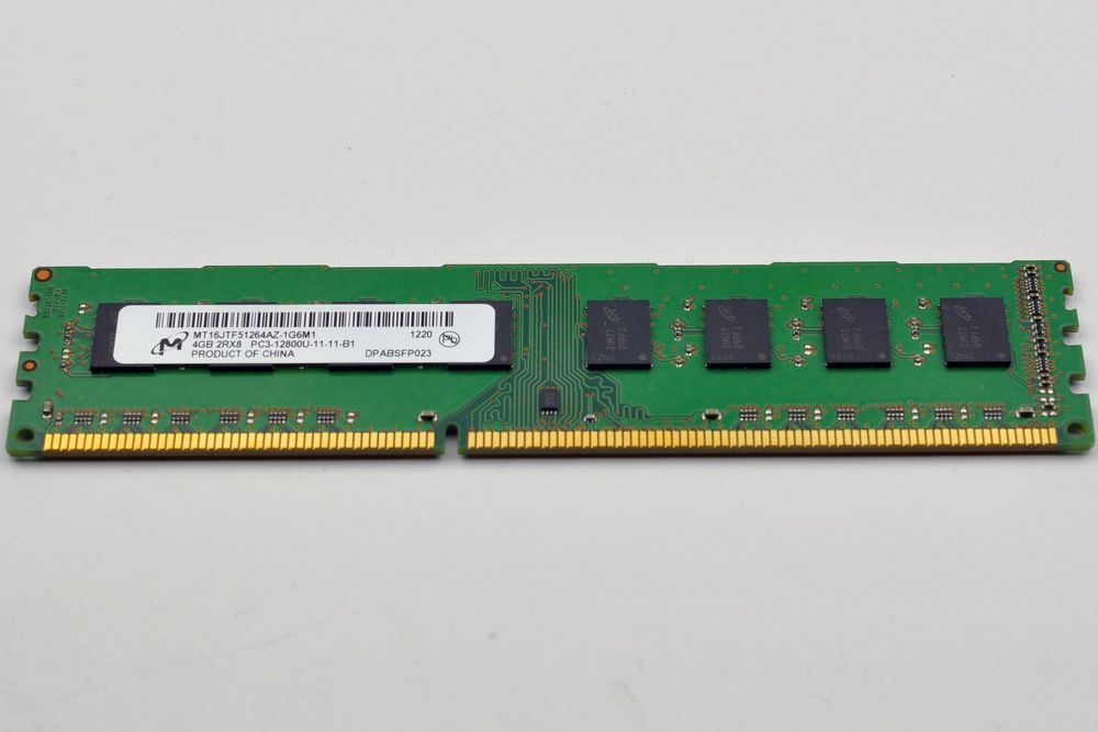 4GB DDR3 RAM Micron 2Rx8 PC3-12800U-11-11-B1 MT16JTF51264AZ (Gebraucht) in Wittenbach für CHF 8 ...