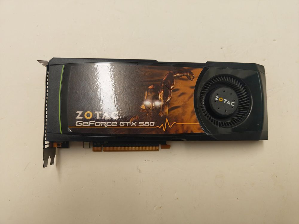 Zotac GeForce GTX 580 (Gebraucht) in Dübendorf für CHF 15 – mit ...