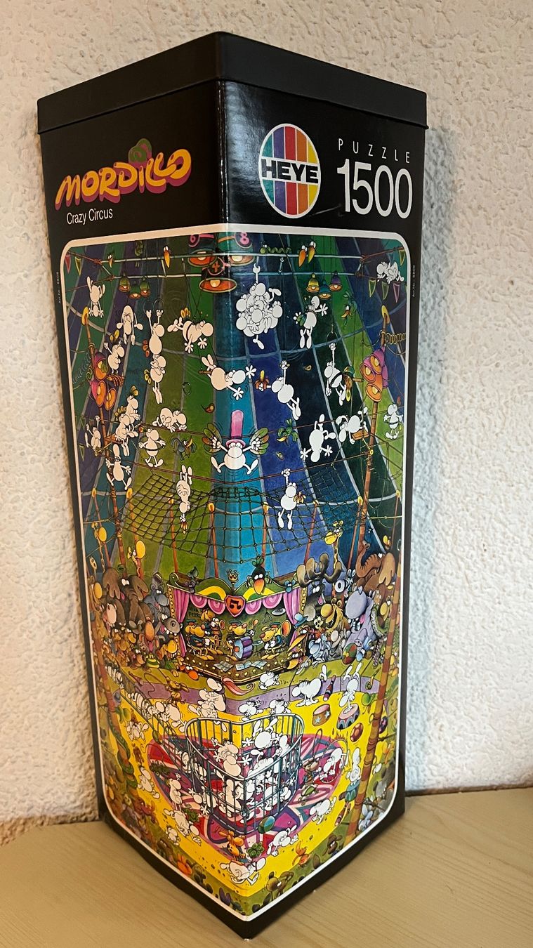 Mordillo Puzzle “Crazy Circus“, 1’500 Teile, kaum gebraucht (Neu ...