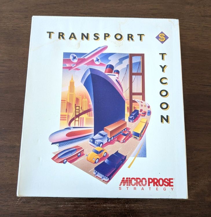 Transport Tycoon, US-Erstauflage, PC Big Box, CD NEU SEALED (Neu ...