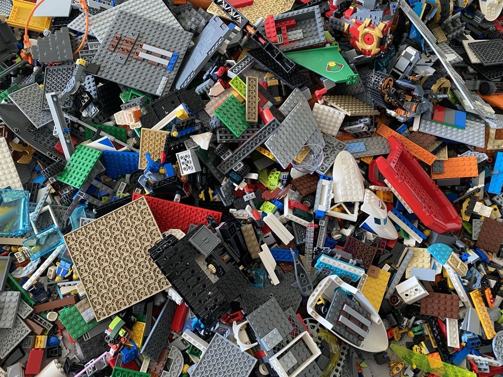 Lego à GoGo!! Legoteile zum Durchdrehen! Sack1 (Gebraucht) in Zug für ...