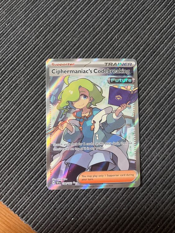 Pokemon Ciphermaniac fullart Temporal Forces englisch | Kaufen auf Ricardo
