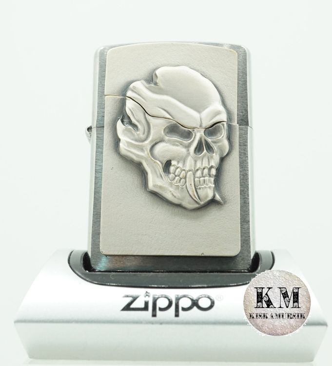 ZIPPO® DEMON SKULL - HEAVY 3D - 2009 - UNGEZÜNDET (Neu (gemäss Beschreibung)) in Mels für CHF 44 ...